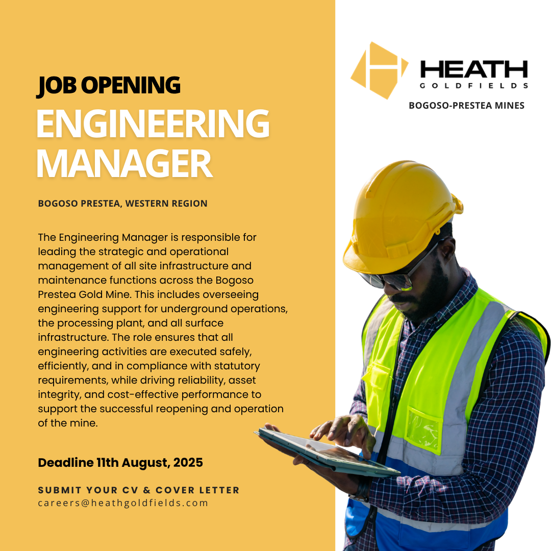 Engineering Manager - Heath Goldfields